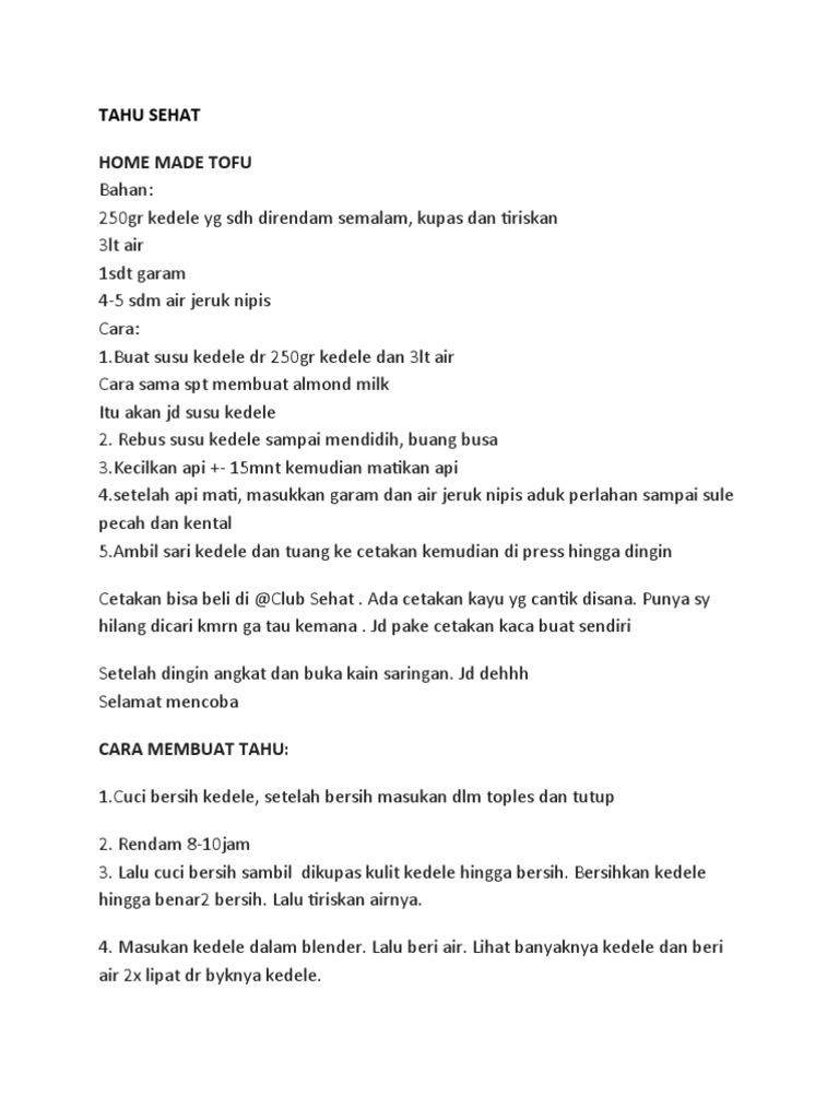 Resep Kak Miya | PDF
