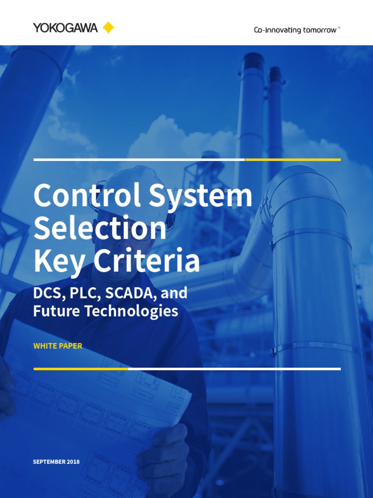 Control System Selection Key Criteria 1 PDF | PDF | Programmable Logic Controller | Scada