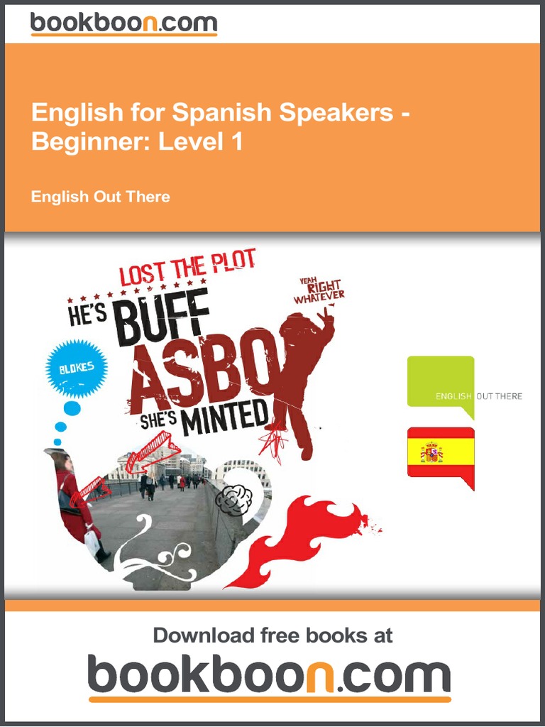 English For Spanish Speakers - Beginner: Level 1: Download Free Books ...