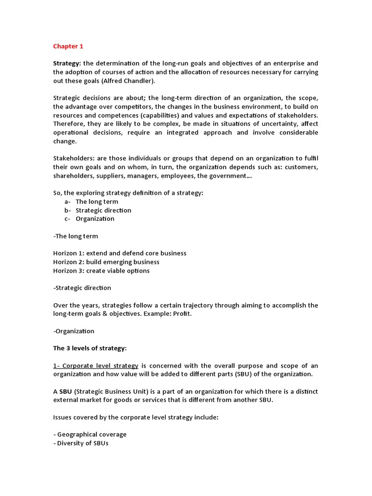 Organizational Management | PDF | Strategic Management | Competitive ...