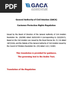 GACA Regulation | PDF | Instrument Flight Rules | Air Traffic Control