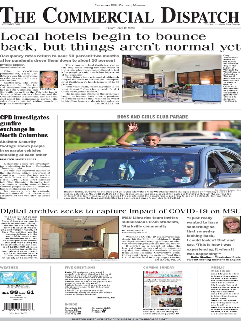 Commercial Dispatch Eedition 6-12-20 | PDF