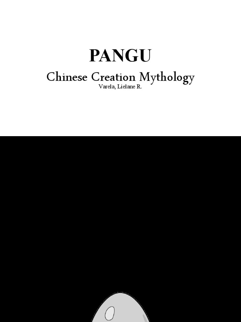 Pangu: The Chinese Creation Myth | PDF