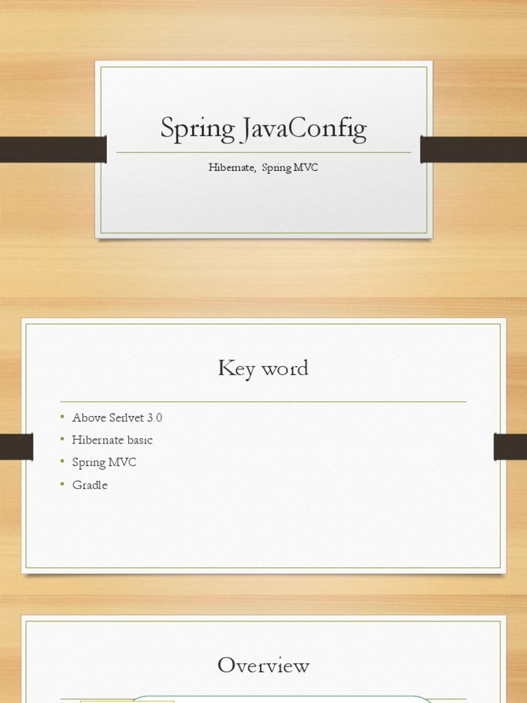Spring Javaconfig | PDF | Computing Platforms | World Wide Web