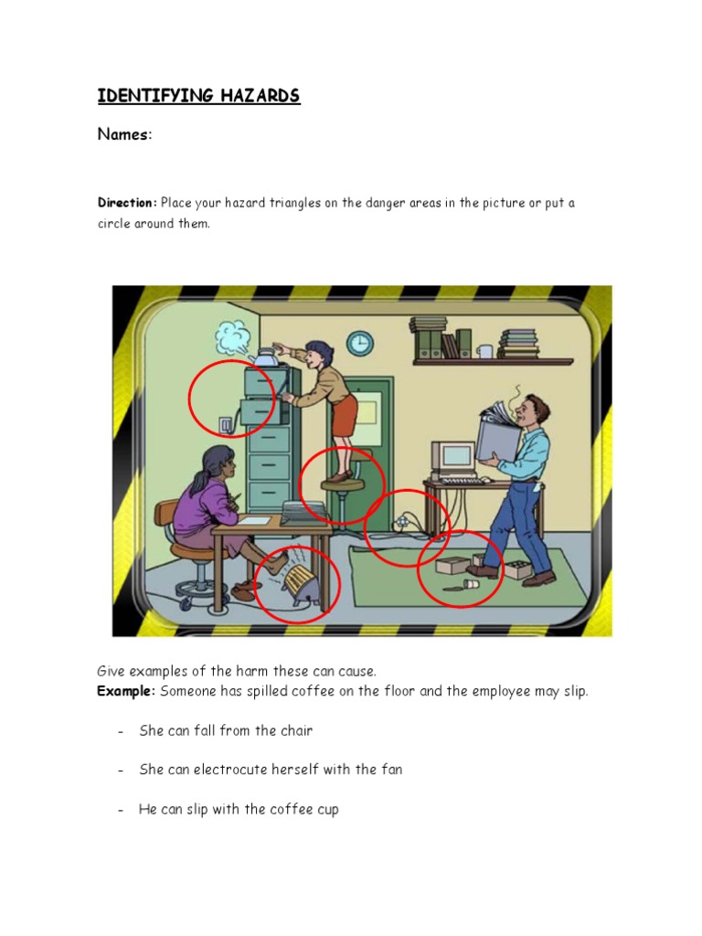 Hazard Identification and Examples | PDF