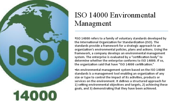 Iso 14000 | PDF