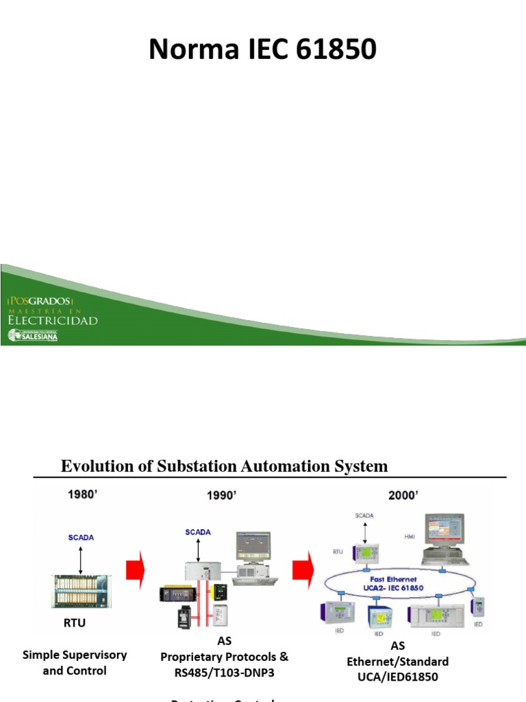 4 Iec61850 PDF | PDF | Electrical Substation | Computer Network