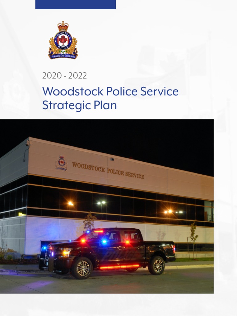 Woodstock Police Service Strategic Plan 2020-2022 | PDF | Detective ...