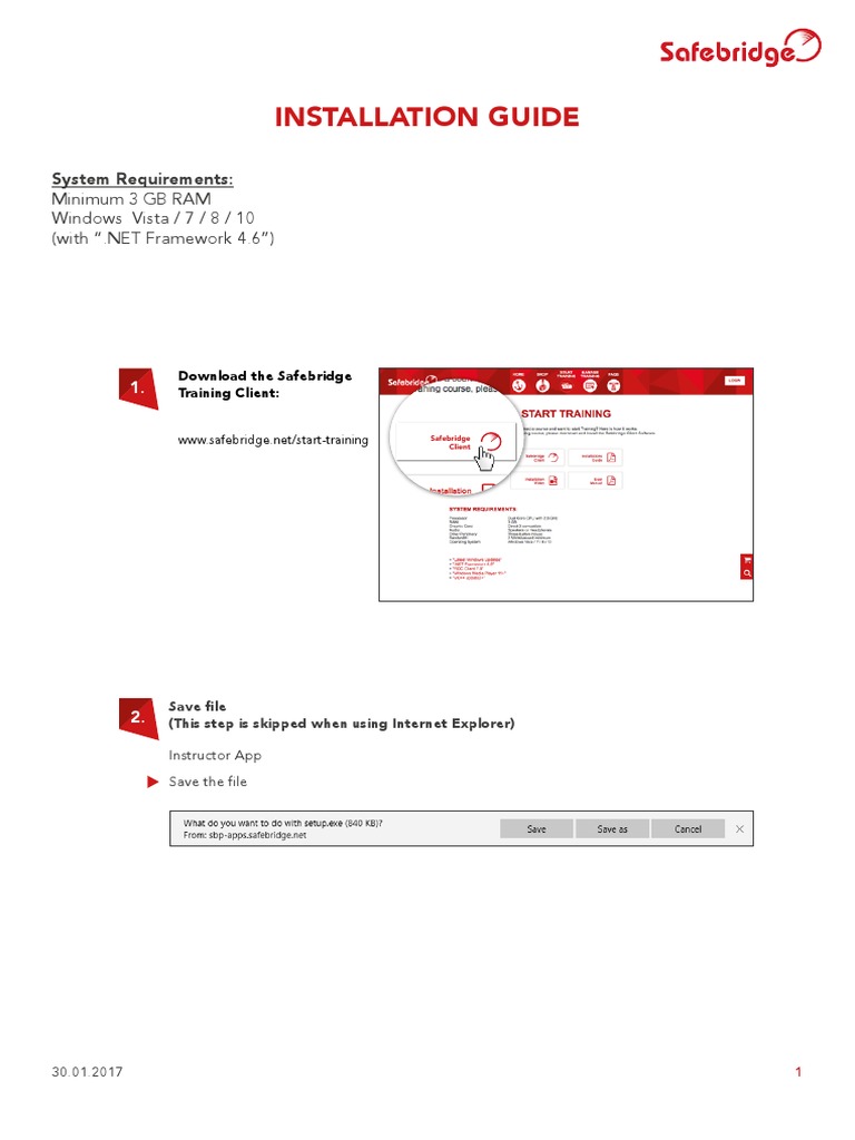 Installation Guide: System Requirements | PDF | Login | Internet Explorer