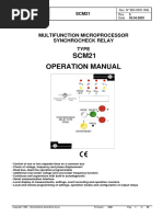 Micom P922 - Technical Data | PDF | Switch | Relay