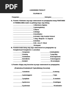 Panlapi Worksheets | PDF