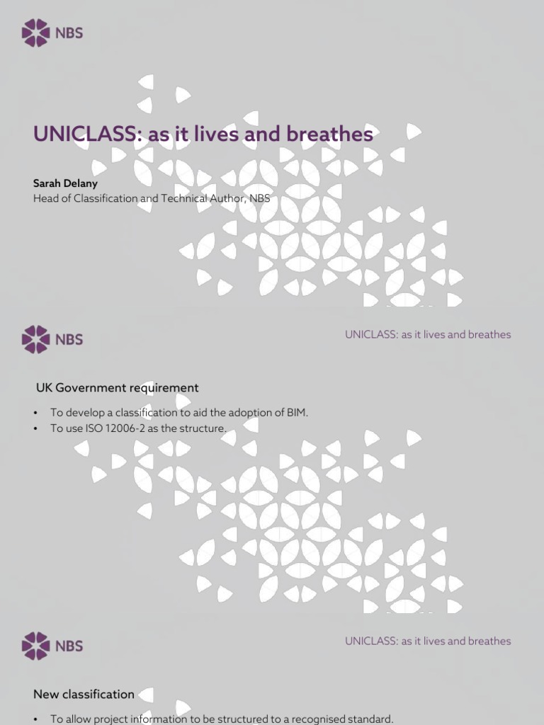 Power Point Uniclass 2015 | PDF | Economic Sectors | Business