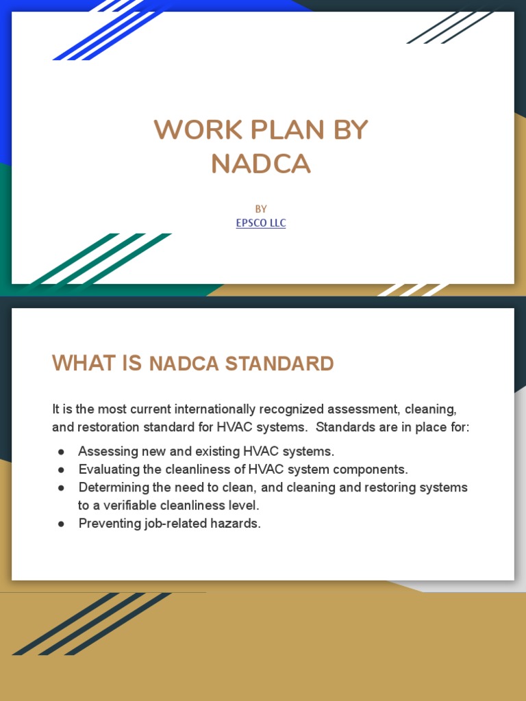 PPT3 - Work Plan by Nadca | PDF | Safety | Business