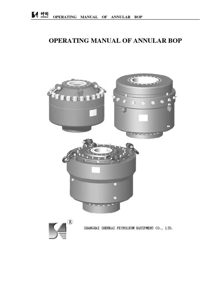 Manual de Bop Anular | PDF | Blowout (Well Drilling) | Piston