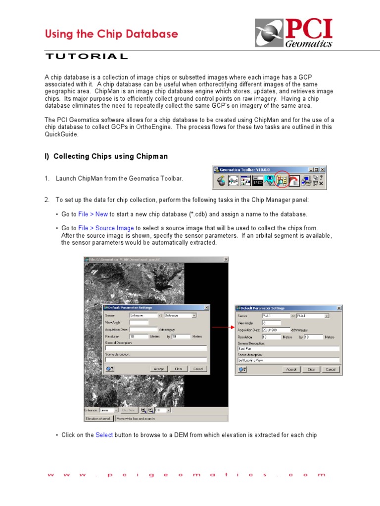 Using The Chip Database: Tutorial | PDF | Databases | Information Science