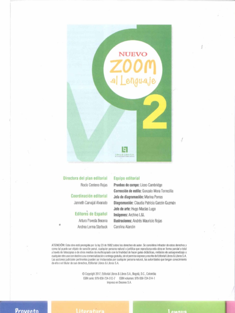 Zoom Al Lenguaje 2 | PDF