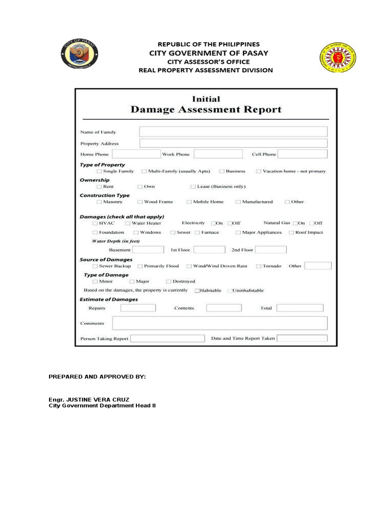 City Government of Pasay: Republic of The Philippines City Assessor'S ...
