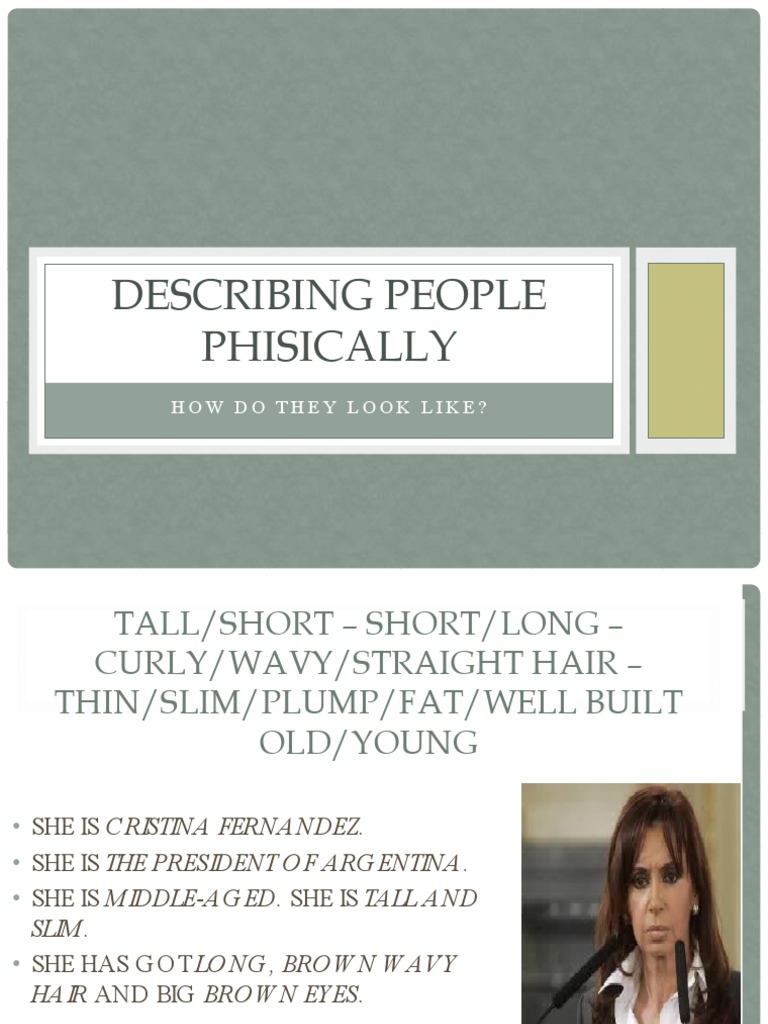 Describing People Phisically | PDF