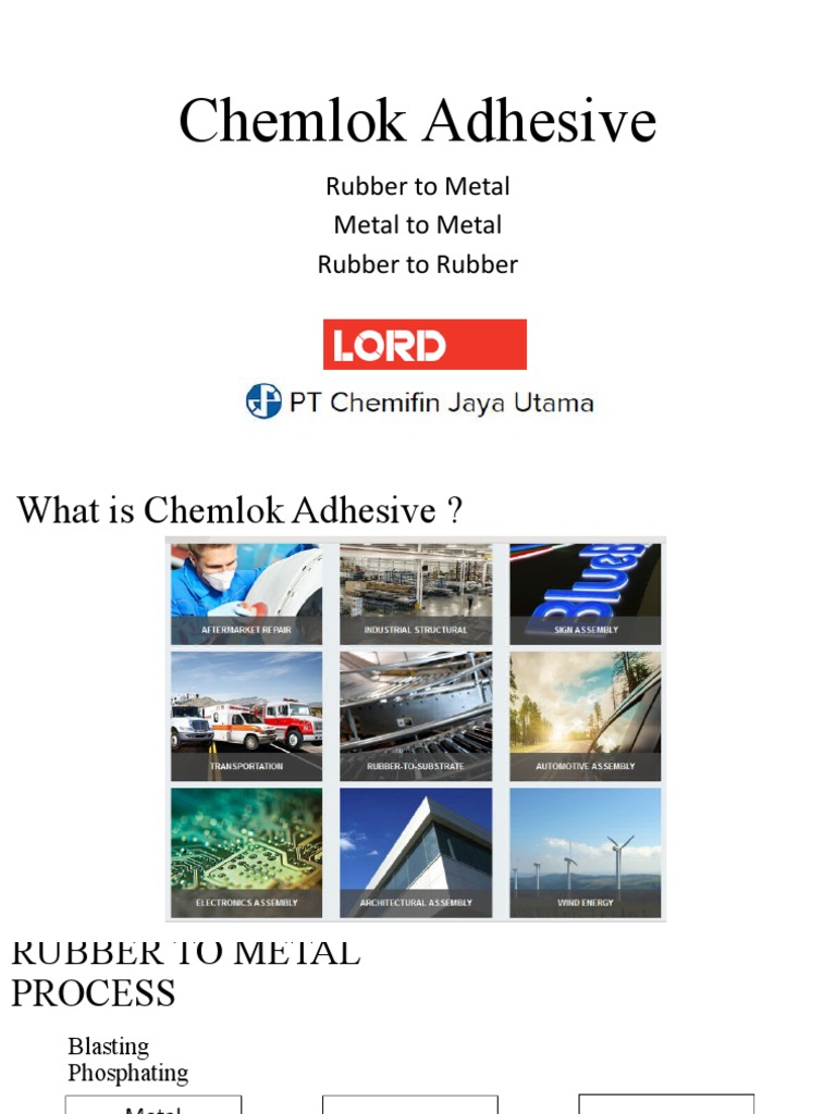 Chemlok Adhesives: Application Guide | PDF | Adhesive | Natural Rubber