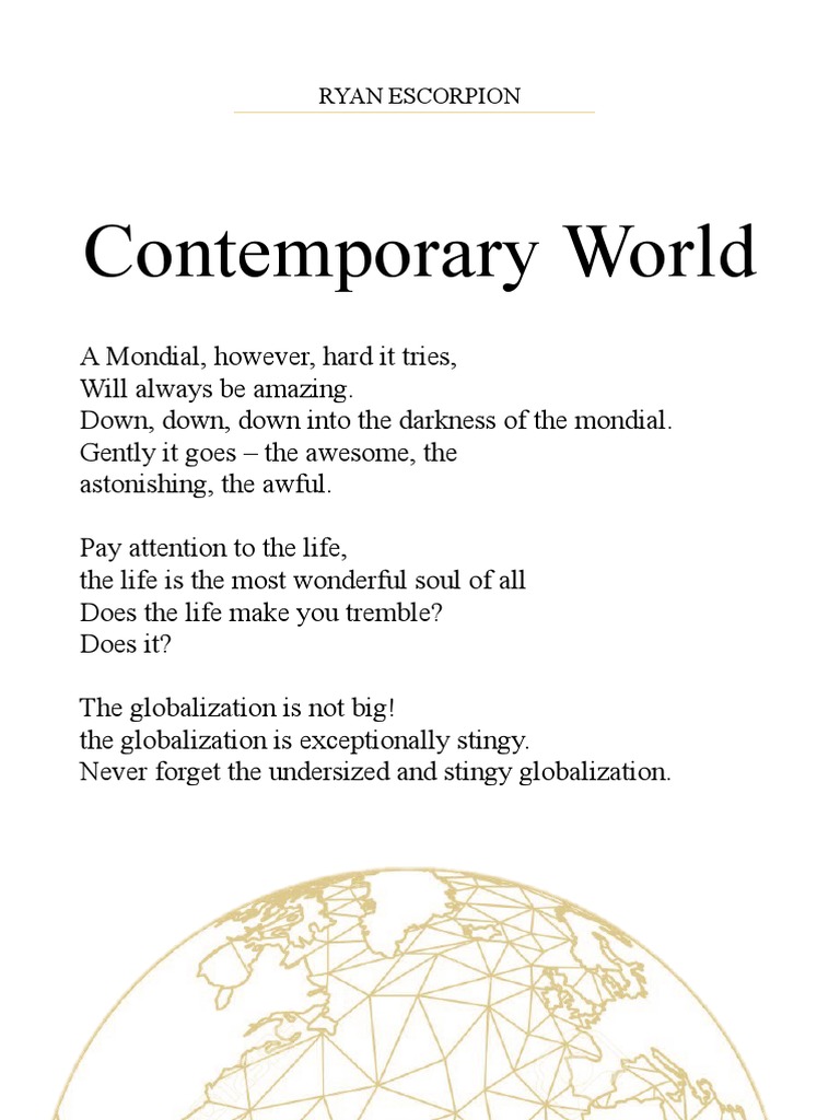 Contemporary World | PDF