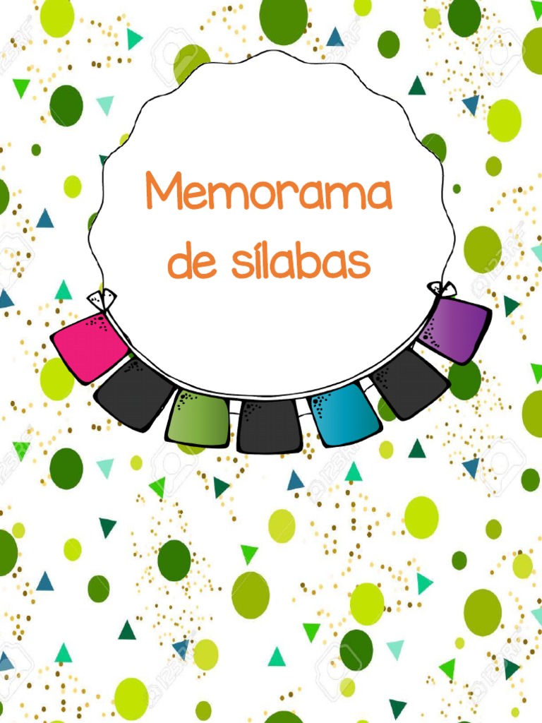 Memorama de Silabas PDF | PDF