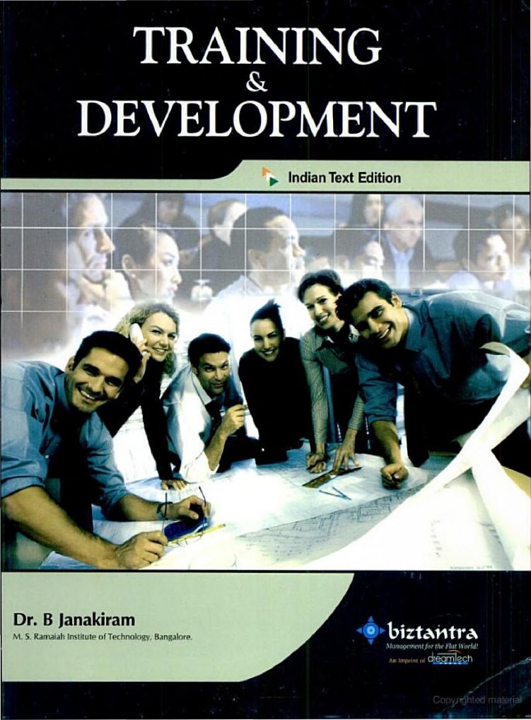 Training & Development - Indian Text Edition by Dr. B. Janakiraman | PDF
