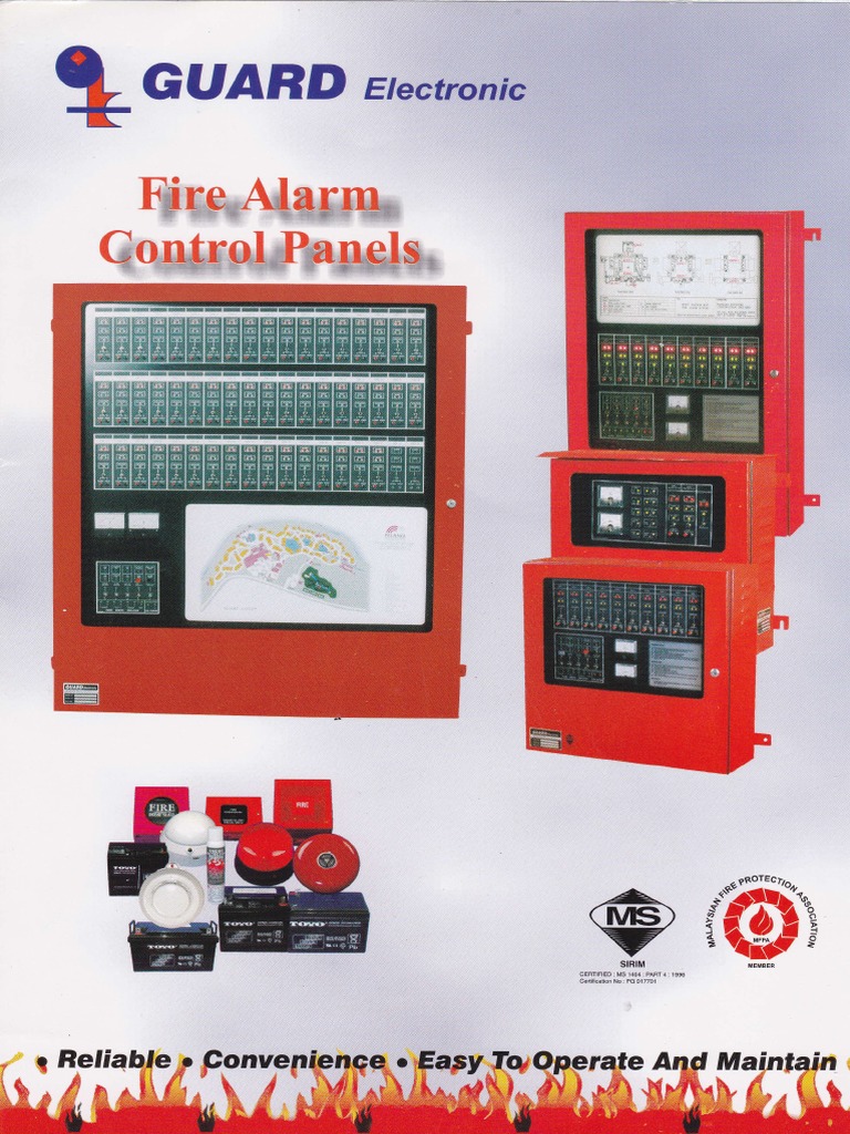 CATALOG - Fire Alarm Control Panels PDF | PDF | Detector (Radio ...