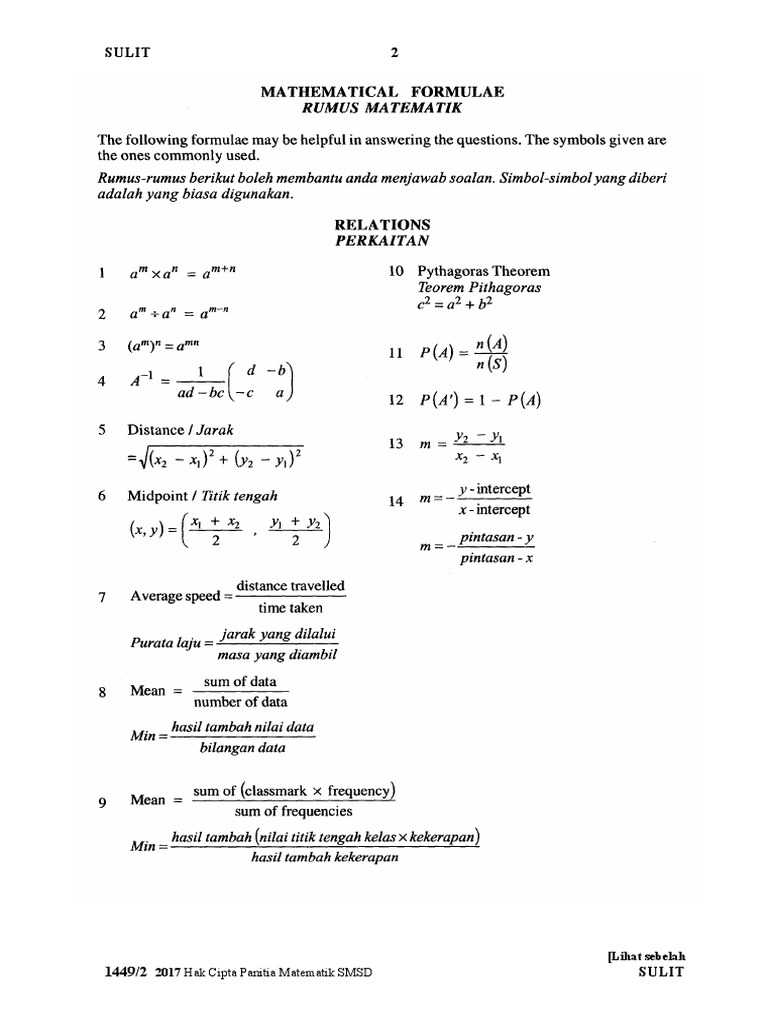 Soalan Kertas 2 | PDF