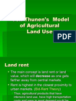 Von Thunen Agricultural Model Explained | PDF | Agriculture | Food Industry