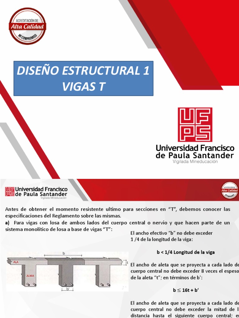 Requisitos estructurales y cálculo del momento resistente último en ...