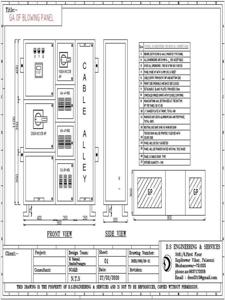 Guaranteed Technical Panel Parts List | PDF