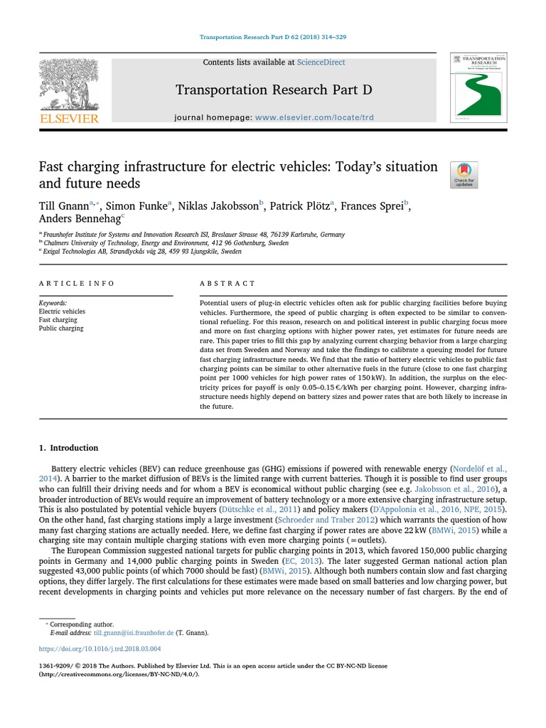 Transportation Research Part D | PDF | Normal Distribution | Confidence ...