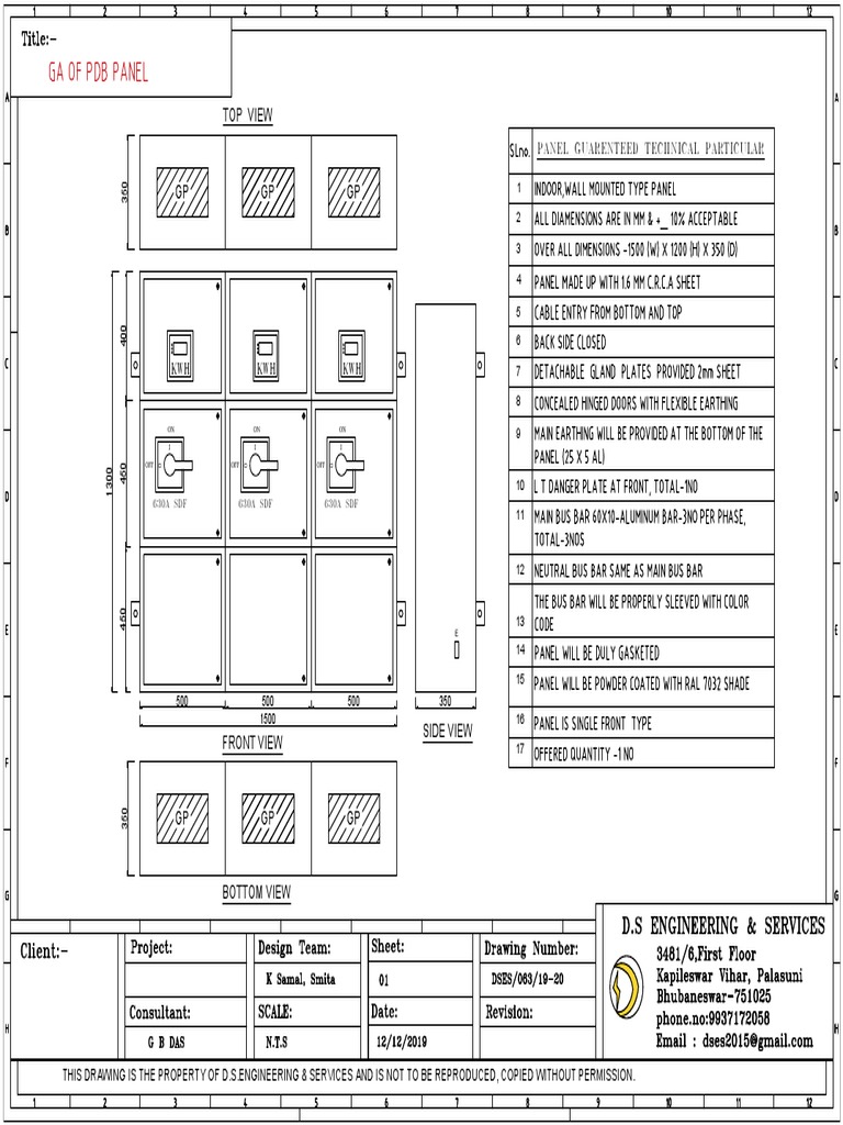 PDB Panel 062-Model | PDF