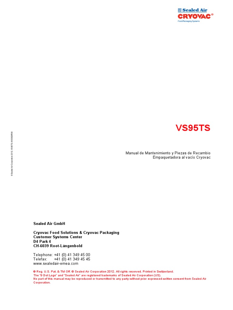 VS95TS. SN 02601 PDF | PDF | Science | Ciencia y Tecnología