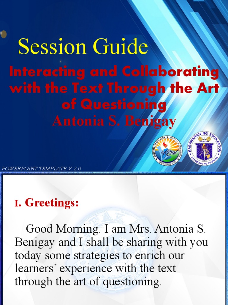 Enhancing Text Engagement Through Questioning | PDF | Reading ...
