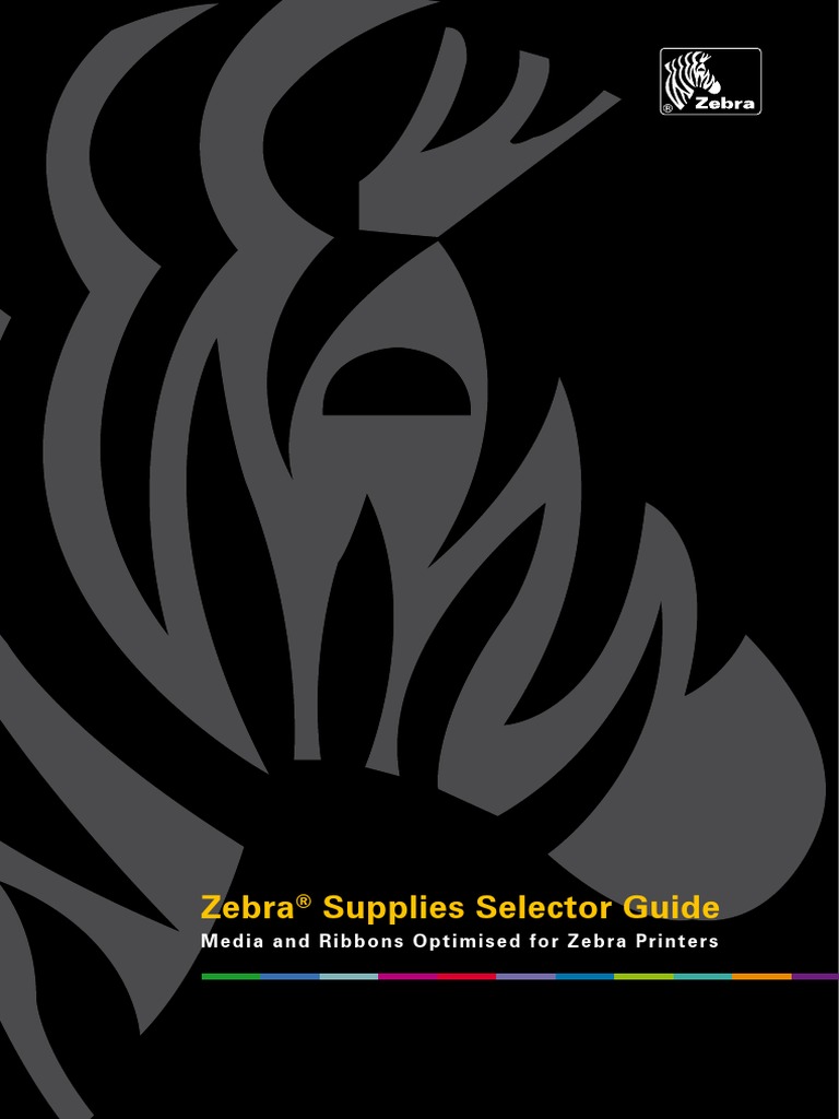 Zebra Supplies Selector Guide Interactive PDF English | PDF | Printer ...