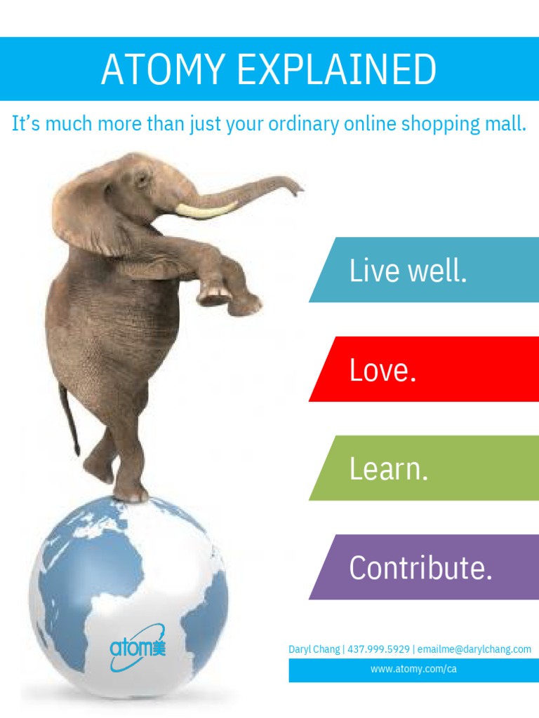 Atomy How PDF | PDF | Multi Level Marketing | Advertising