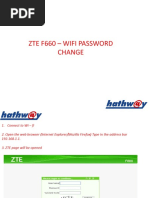 How To Change Converge Wifi Password For ZTE Router | PDF | Technology ...