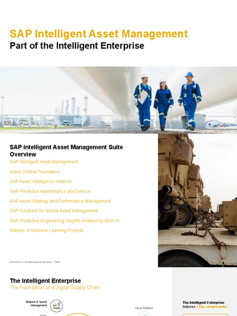 SAP Intelligent Asset Management: Part of The Intelligent Enterprise ...
