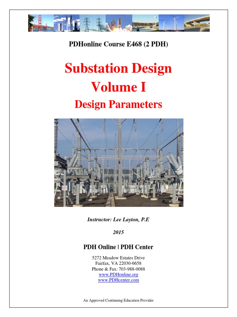 Substation Design Volume-1 | PDF | Electrical Substation | Electric ...