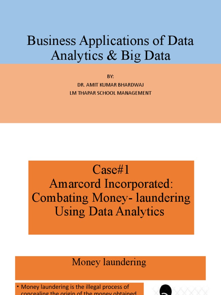 Business Applications of Data Analytics & Big Data | PDF | Alibaba ...