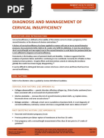 RCOG Guidelines on Cervical Cerclage | PDF | Preterm Birth | Pregnancy