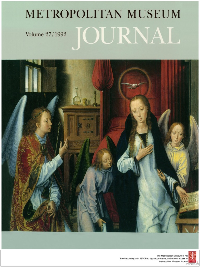The Metropolitan Museum Journal V 27 1992 PDF | PDF | Indulgence | Jesus