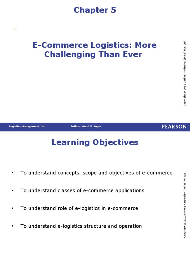 Logistics Management, 3e Author: Vinod V. Sople | PDF | Logistics | E ...