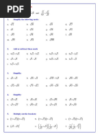 Sea Maths Specimen Paper 2019 Answers | PDF