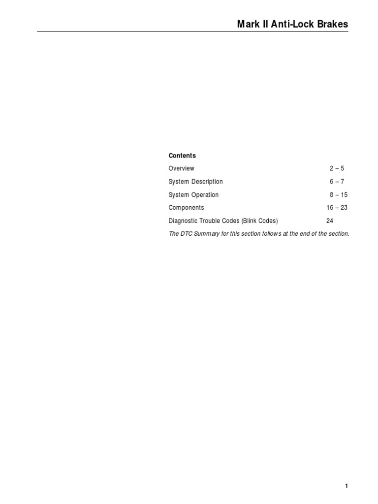 ABS Brakes-Teves MKII | PDF | Anti Lock Braking System | Brake