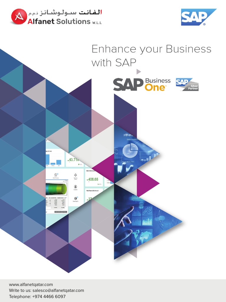 SAP Business One Brochure - Alfanet Solutions | Download Free PDF | Sap ...