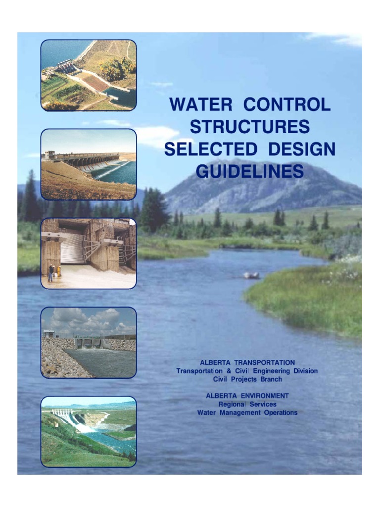 2004 Water Control Structures Selected Design Guidelines 2004 11 PDF ...