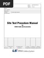General Sheath Test Procedure HV Cable | PDF | Direct Current | Switch