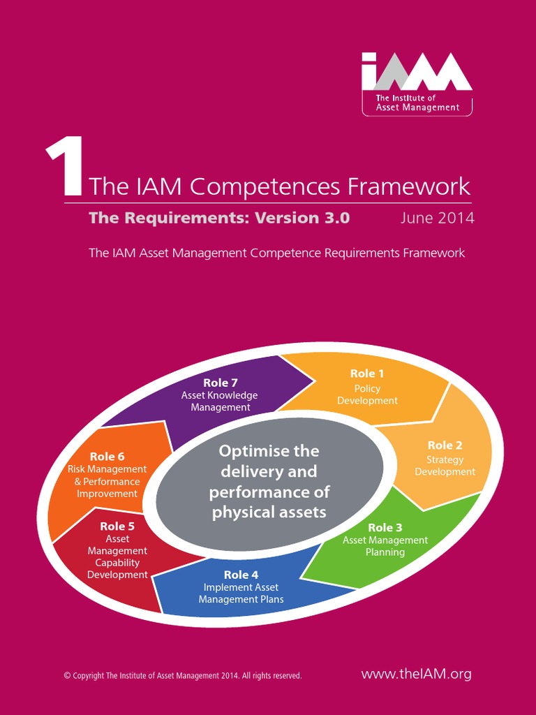 IAM Competences Framework v3 2014 (Part 1) PDF | PDF | Risk Management ...